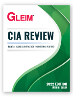 Gleim Support: Updates: CIA Review Books