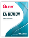 Gleim Support: Updates: EA Review Books