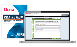 CMA Mega Test Bank 2020 Edition - Gleim Exam Prep