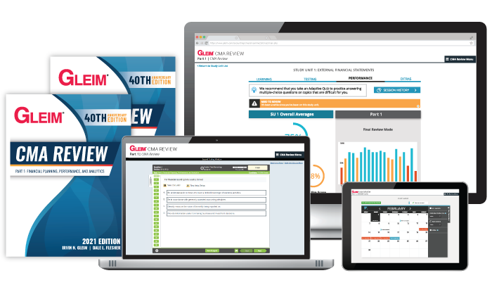 CMA Traditional Review Edition - Gleim Exam Prep