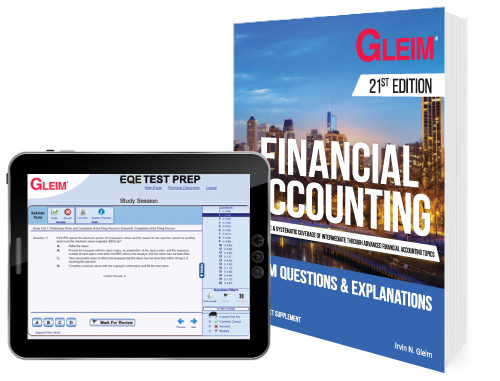 Financial Accounting Study Aids - Gleim Exam Prep