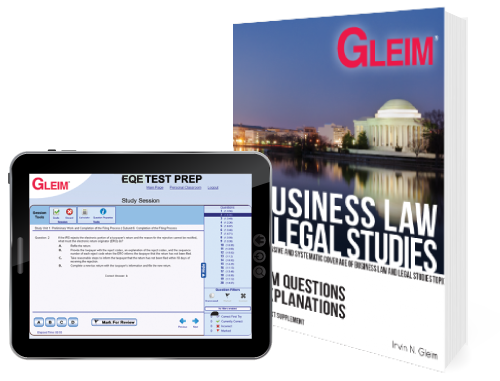 Exam Questions & Explanations - Gleim Exam Prep