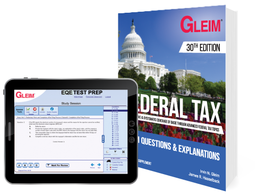 Exam Questions & Explanations (EQE) Product Details - Gleim Exam Prep