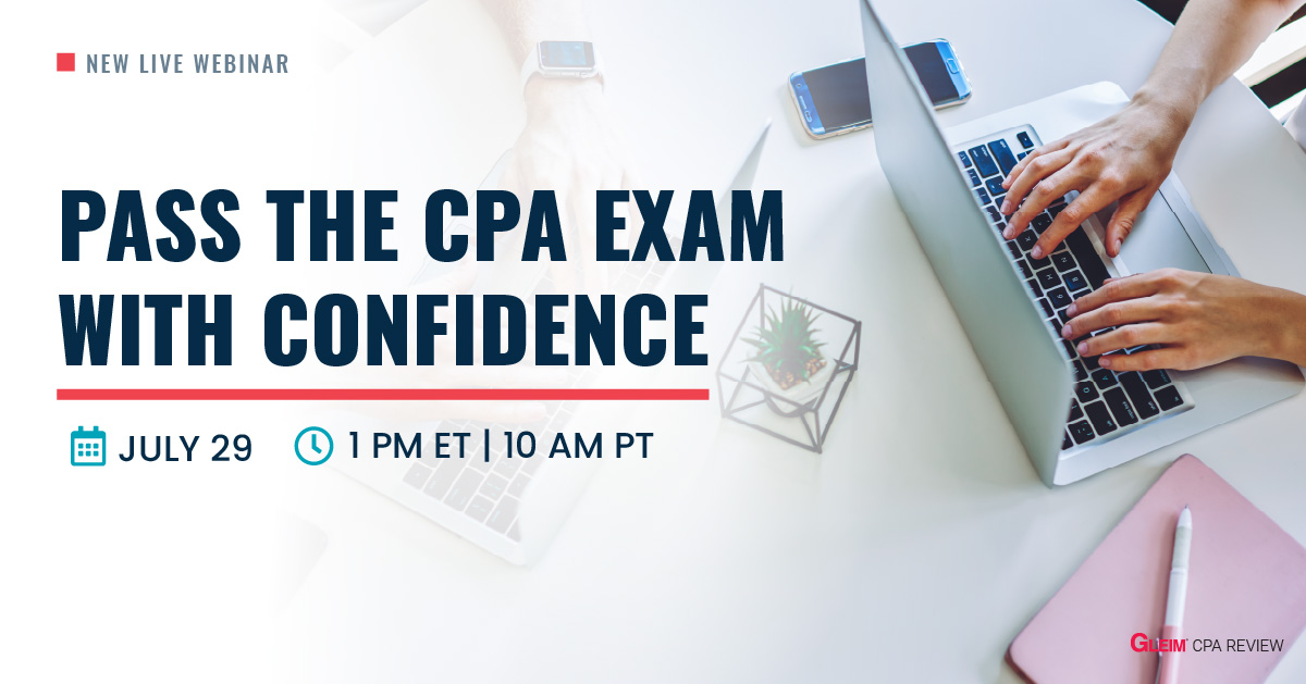 Pass the CPA Exam With Confidence: Everything You Need to Know - Gleim ...