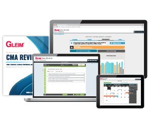 CMA Traditional Review Edition - Gleim Exam Prep