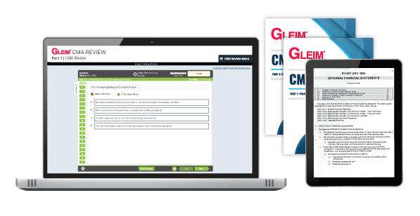 CMA Exam Review Products - Gleim Exam Prep