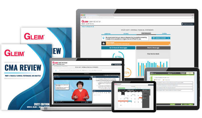 CMA Premium Review Edition - Gleim Exam Prep