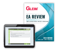 EA Review Test Bank - Gleim Exam Prep