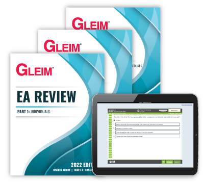 EA Review Test Bank - Gleim Exam Prep