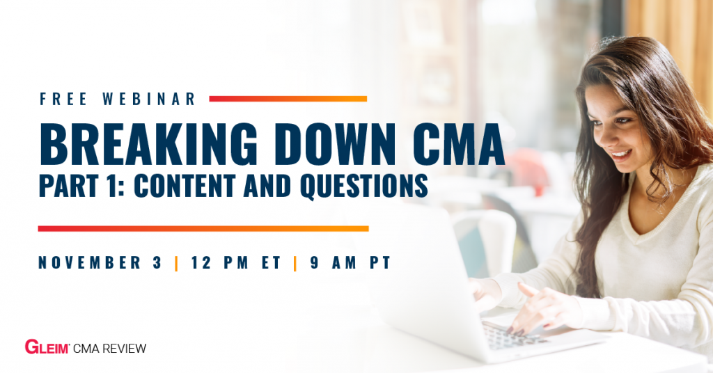 Breaking Down CMA Part 1 Content & Questions - Gleim Exam Prep