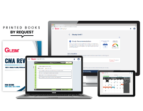 CMA Traditional Review Edition - Gleim Exam Prep