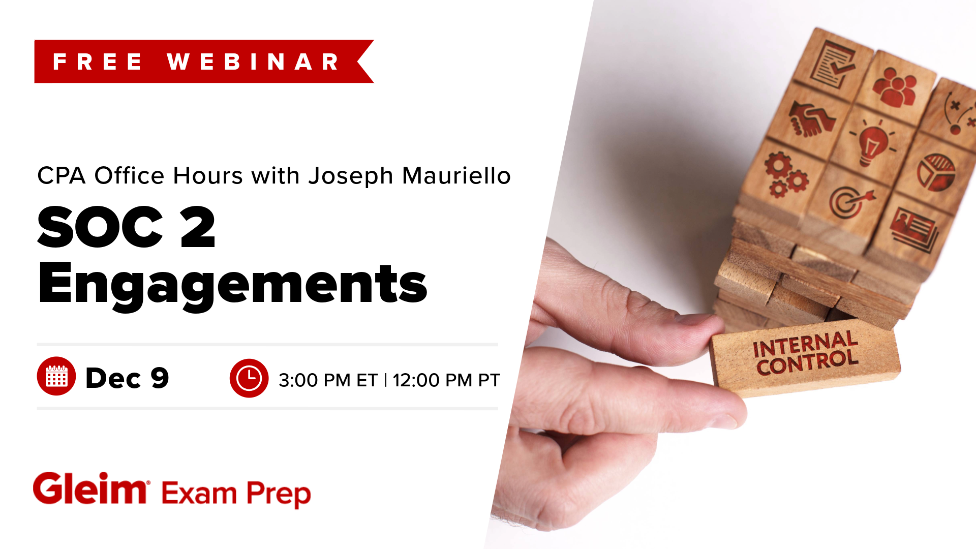 CPA Office Hours with Joseph Mauriello: SOC 2 Engagements - Gleim Exam Prep