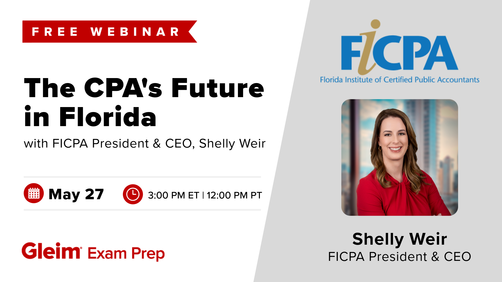 The CPA's Future in Florida with FICPA President & CEO, Shelly Weir ...